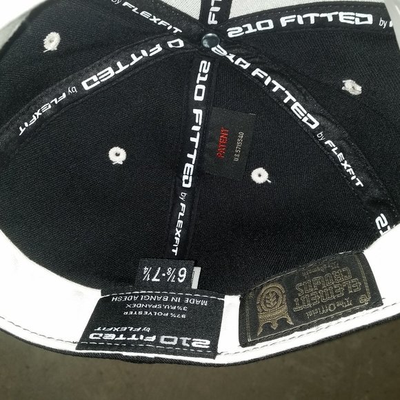 Element | Accessories | Element Baseball Cap Hat Black 67874 Flexfit ...